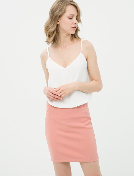 Koton Kadın Klasik Etek