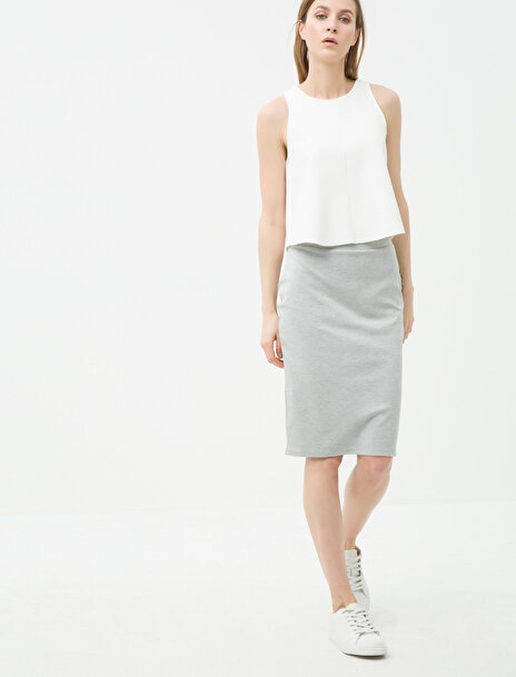 Koton Kadın Klasik Kesim Etek