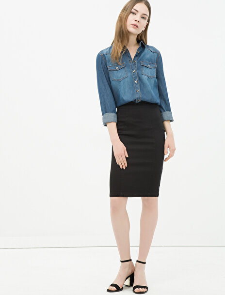 Koton Kadın Normal Bel Etek