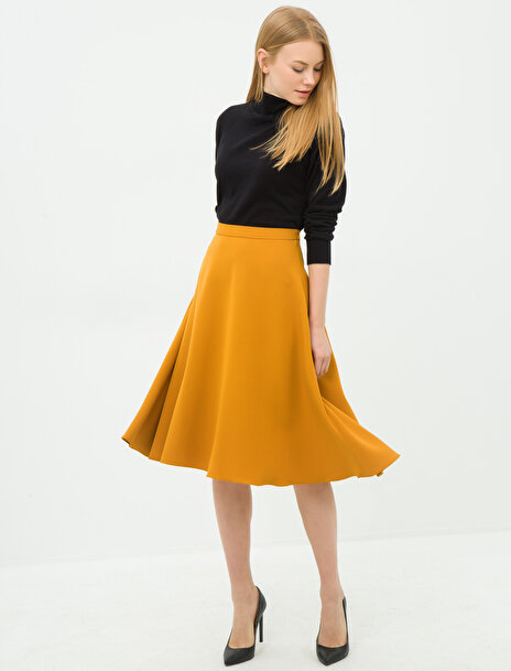 Koton Kadın Kloş Etek