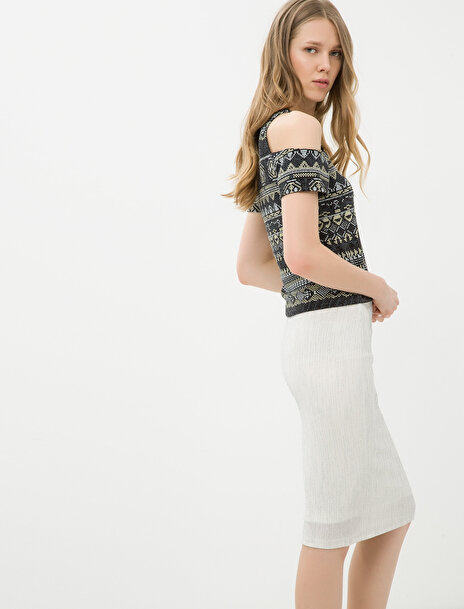 Koton Kadın Klasik Etek