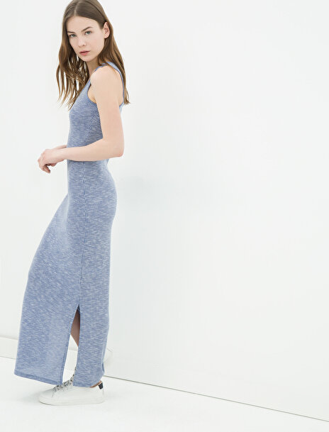 Koton Kadın Çizgili Elbise