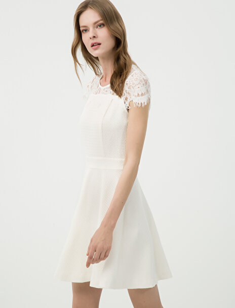 Koton Kadın Dantel Elbise Abiye Koton Kadın Dantel Elbise Abiye
