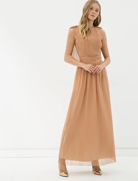 Koton Kadın Sırt Detaylı Elbise