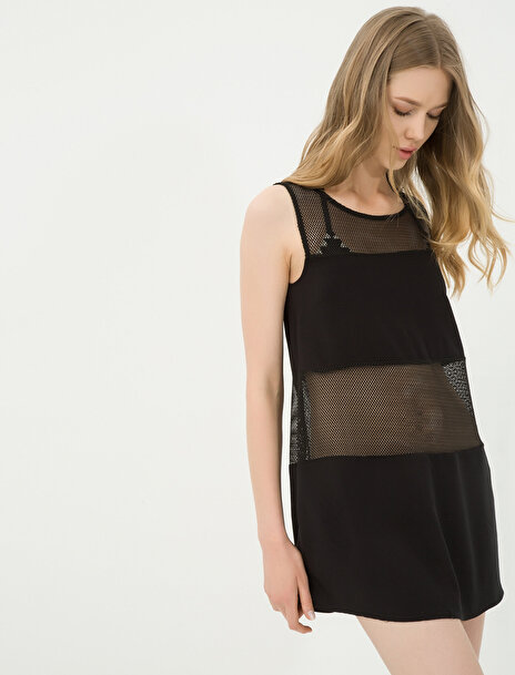 Koton Kadın File Detaylı Tunik