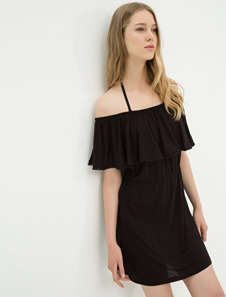 Koton Kadın Omzu Açık Elbise