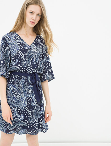 Koton Kadın Etnik Desenli Elbise