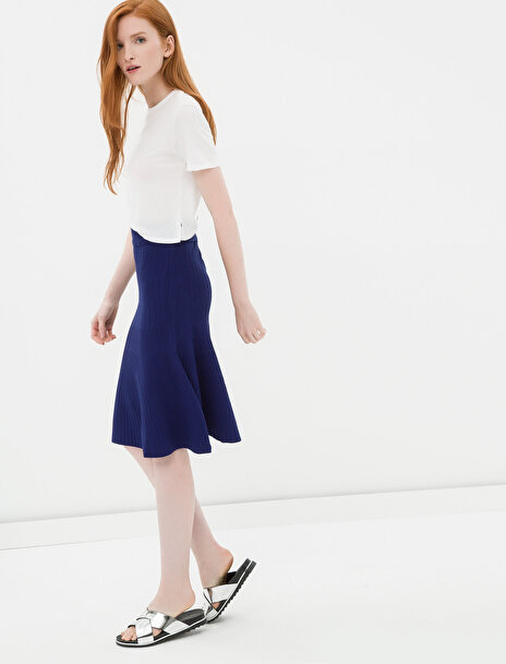 Koton Kadın Çizgili Etek