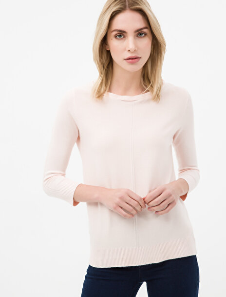 Koton Kadın Oyuk Yaka Kazak