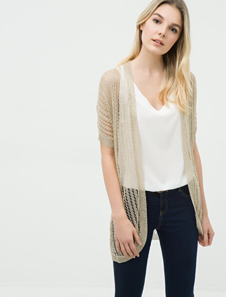 Koton Kadın Örgü Detaylı Hırka