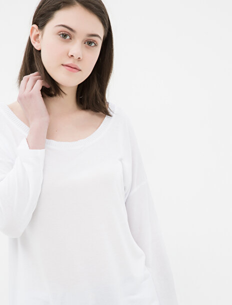 Koton Kadın Klasik Kesim T-Shirt