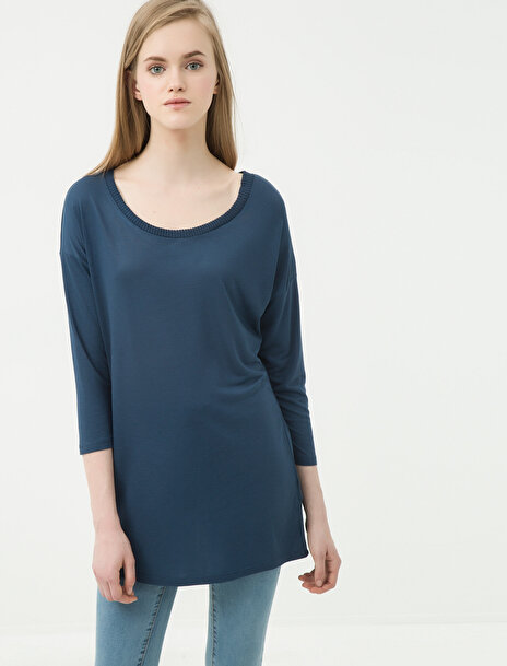 Koton Kadın Klasik Kesim T-Shirt