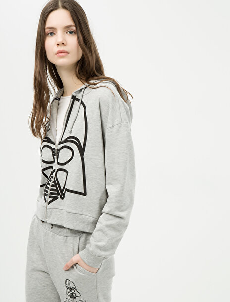 Koton Kadın Star Wars Baskılı Sweatshirt Koton Kadın Star Wars Baskılı Sweatshirt