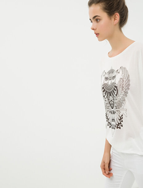 Koton Kadın Baskılı T-Shirt