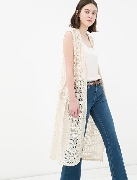 Koton Kadın Desenli Yelek