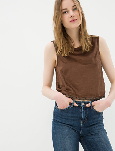 Koton Kadın Bisiklet Yaka Bluz