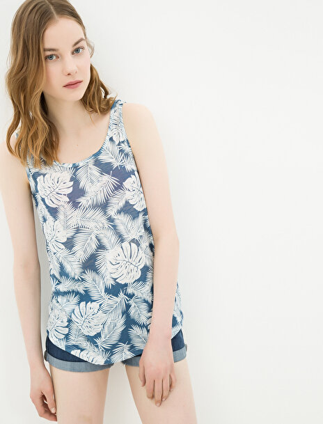 Koton Kadın Çiçek Desenli Bluz