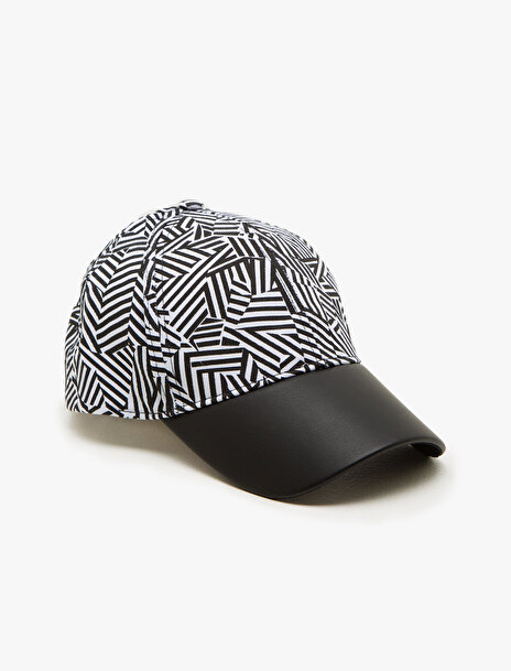 Koton Kadın Çizgili Sapka