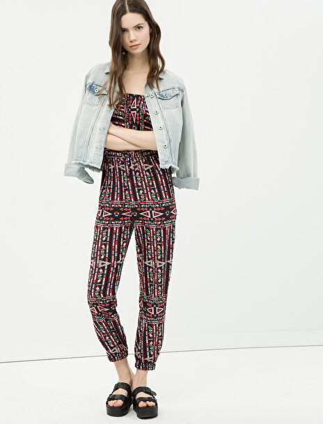 Koton Kadın Desenli Tulum