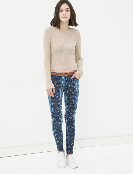 Koton Kadın Desenli Pantolon