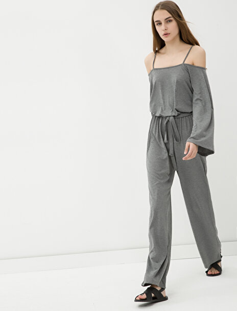 Koton Kadın Straplez Tulum