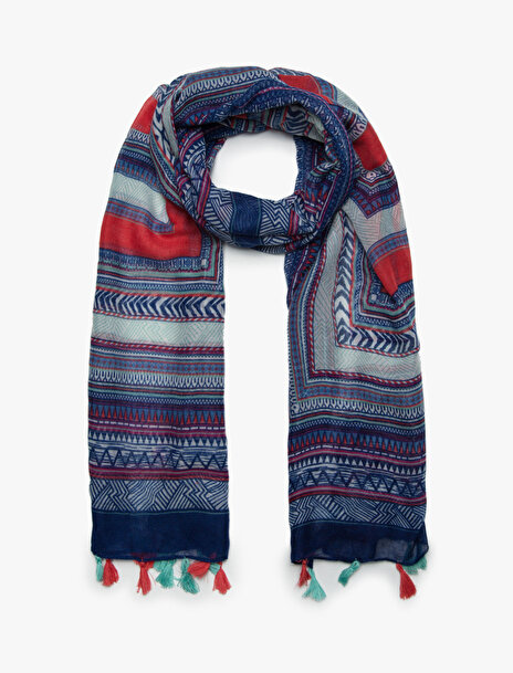 Koton Kadın Etnik Desenli Şal