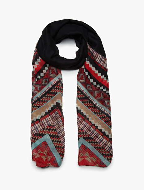 Koton Kadın Etnik Desenli Şal