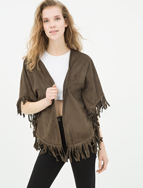 Koton Ole Genç Kız Püsküllü Kimono