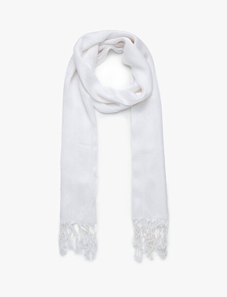 Koton Kadın Püskül Detaylı Şal