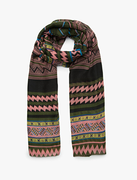 Koton Kadın Etnik Desenli Şal