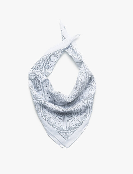 Koton Kadın Desenli Bandana Koton Kadın Desenli Bandana