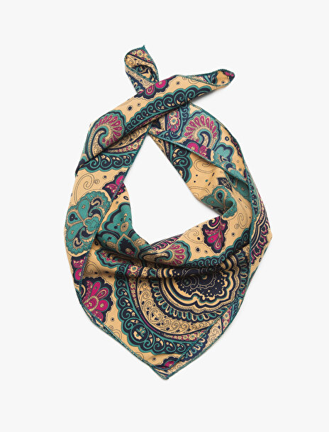 Koton Kadın Desenli Bandana Koton Kadın Desenli Bandana