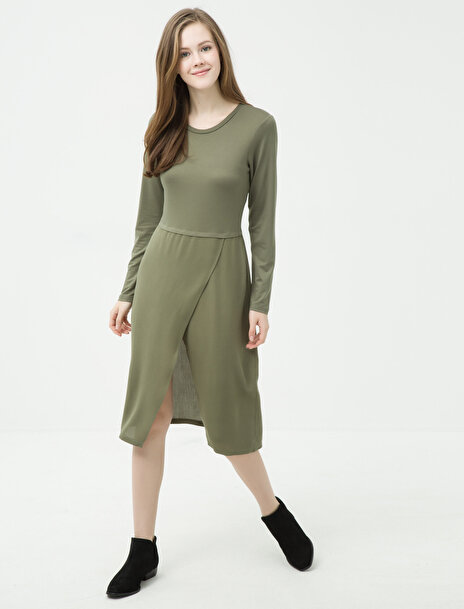 Koton Kadın Oyuk Yaka Tunik