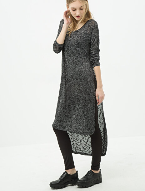 Koton Kadın Oyuk Yaka Tunik