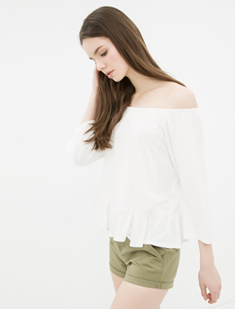 Koton Kadın Omzu Açık Bluz