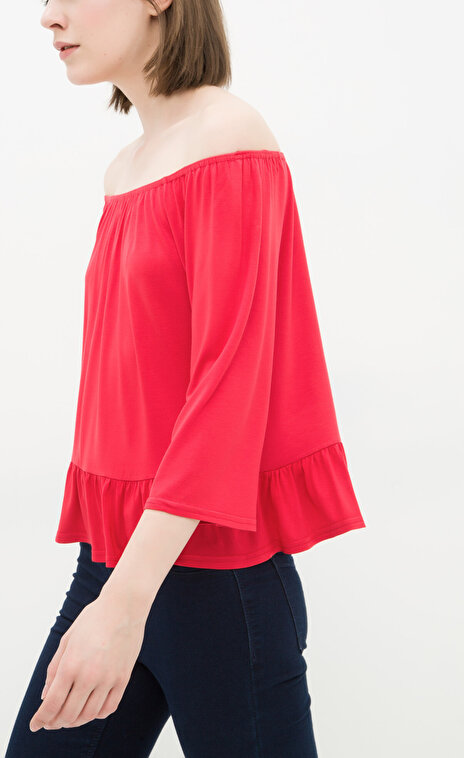 Koton Kadın Omzu Açık Bluz