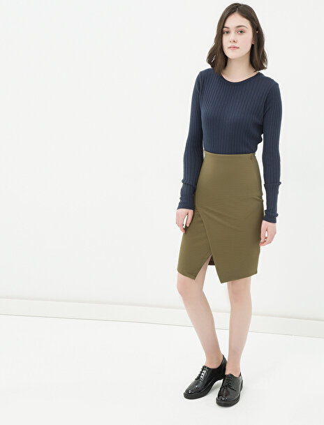 Koton Kadın Klasik Etek