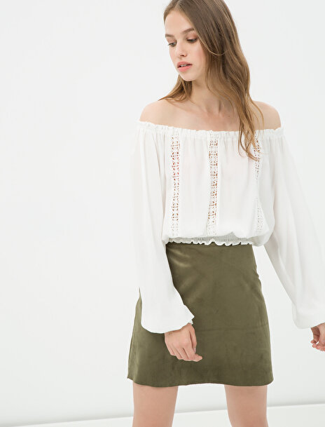 Koton Kadın Klasik Etek