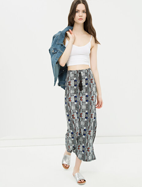 Koton Kadın Etnik Desenli Etek