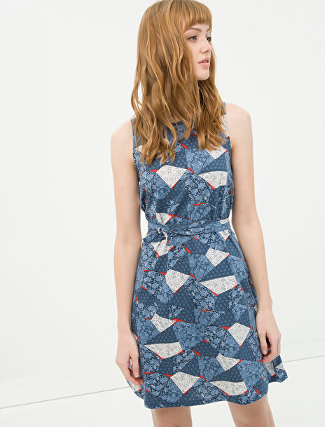 Koton Kadın Etnik Desenli Elbise