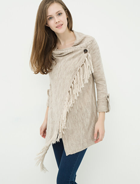 Koton Kadın Şal Yaka Panço