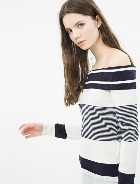 Koton Kadın Omzu Açık Kazak