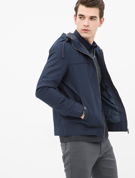 Koton Erkek Kapüşonlu Mont