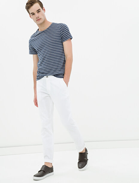 Koton Erkek Dar Kesim Chino Pantolon