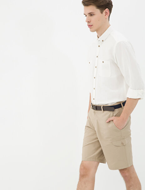 Koton Erkek Dar Kesim Şort