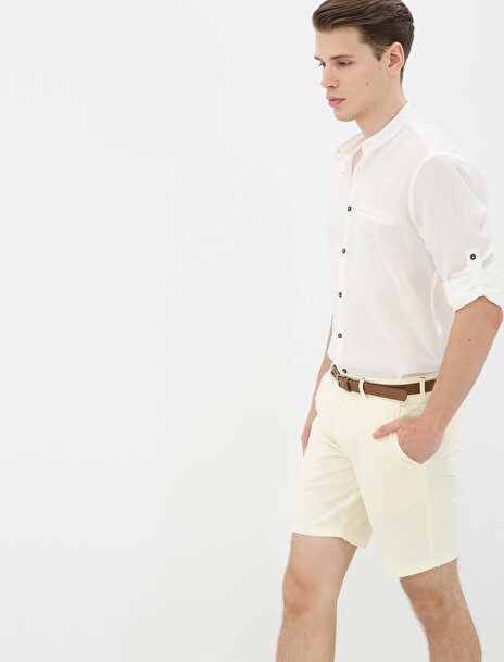 Koton Erkek Dar Kesim Şort