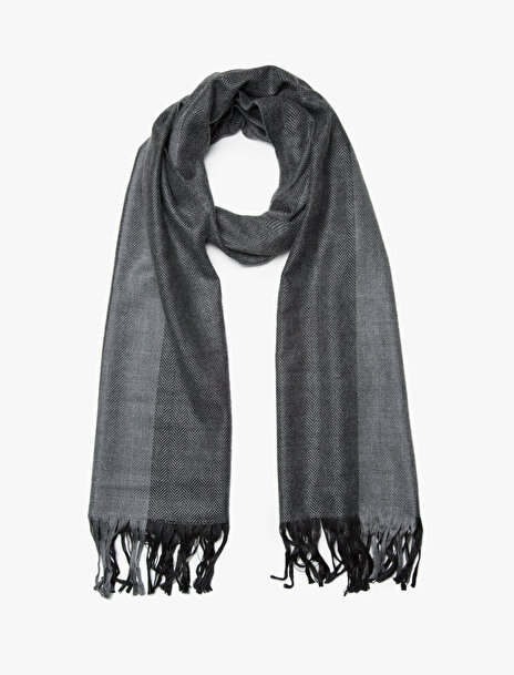 Koton Erkek Püskül Detaylı Atkı