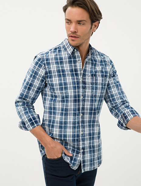 Koton Erkek Kareli Gömlek