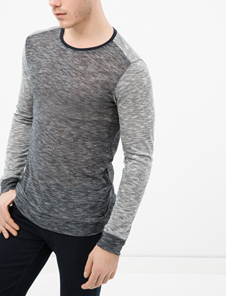 Koton Erkek Bisiklet Yakalı Kazak