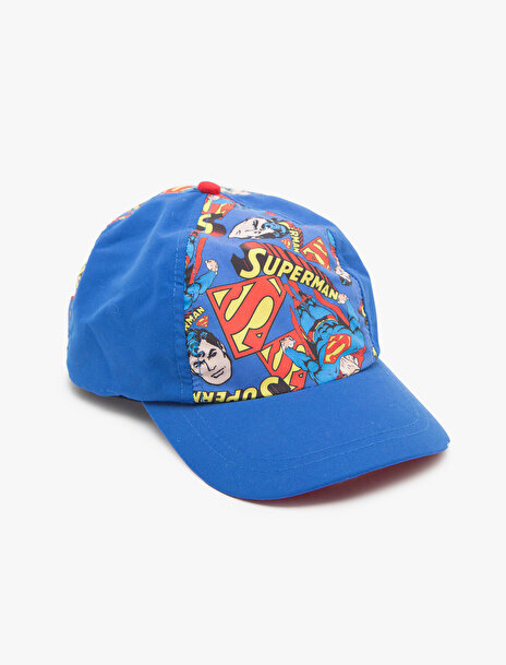Koton Erkek Çocuk Superman Baskılı Şapka